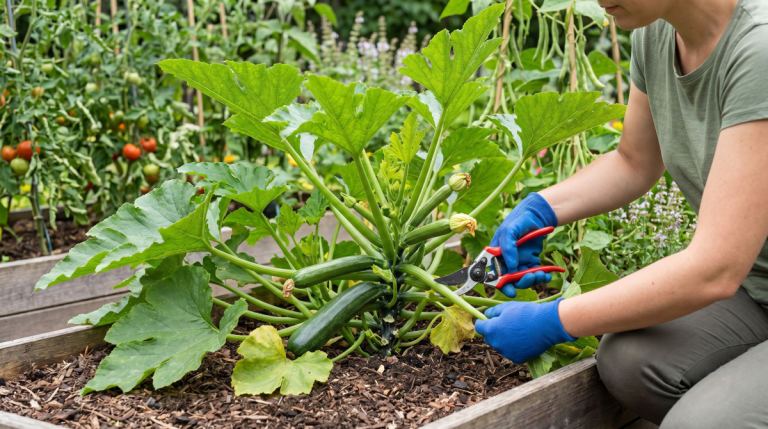 Zucchini-Dschungel bändigen: So schneiden Sie die Pflanze richtig ...